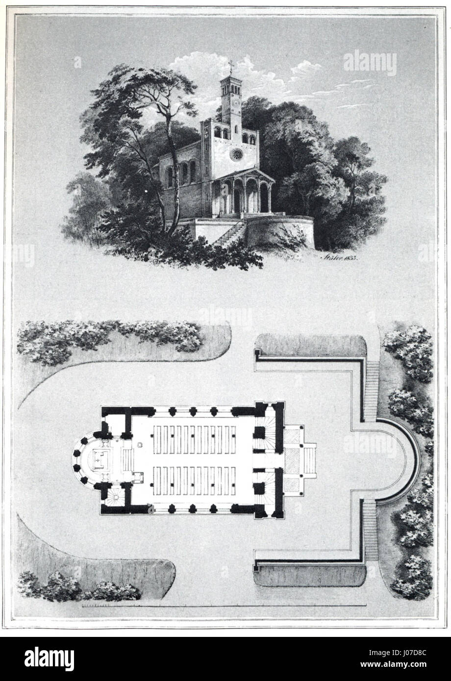 The 'Nikolskoe Veröffentl Arch Album 1839' contains architectural ...