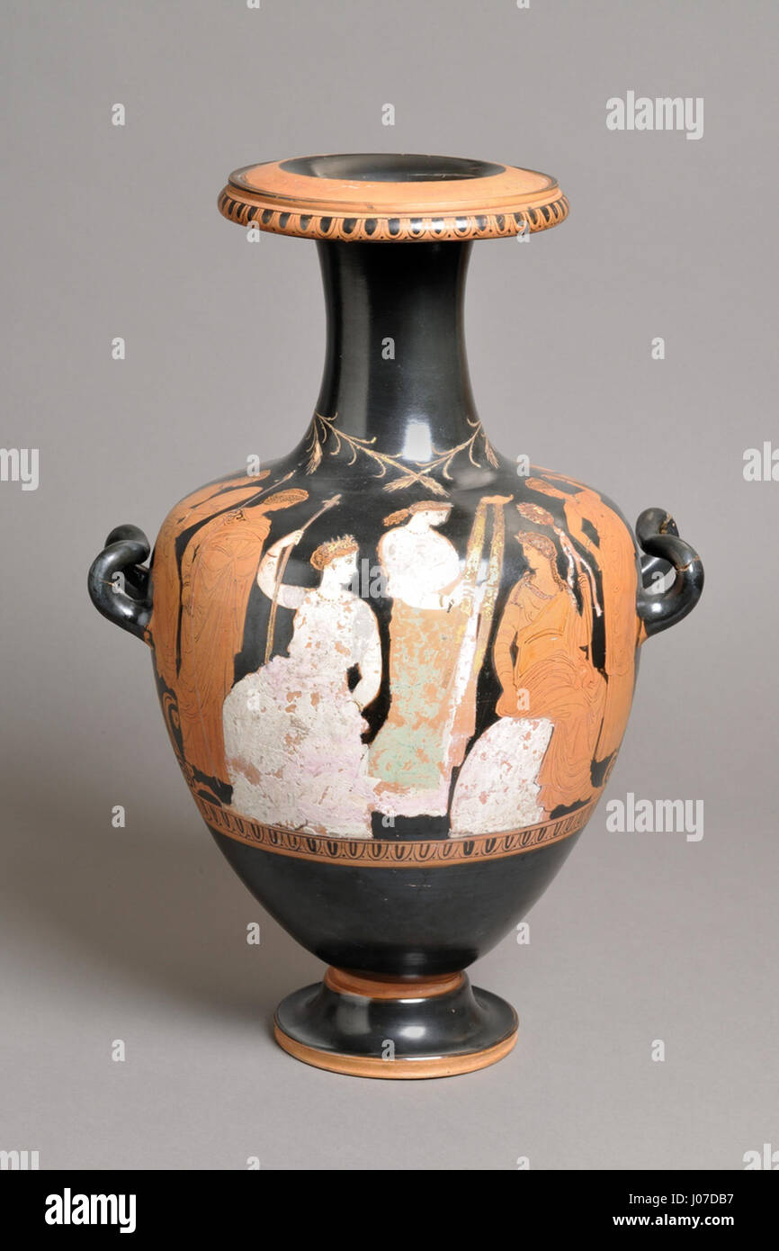 The 'Hydrie, Mystères d'Éleusis' depicts the Eleusinian Mysteries ...