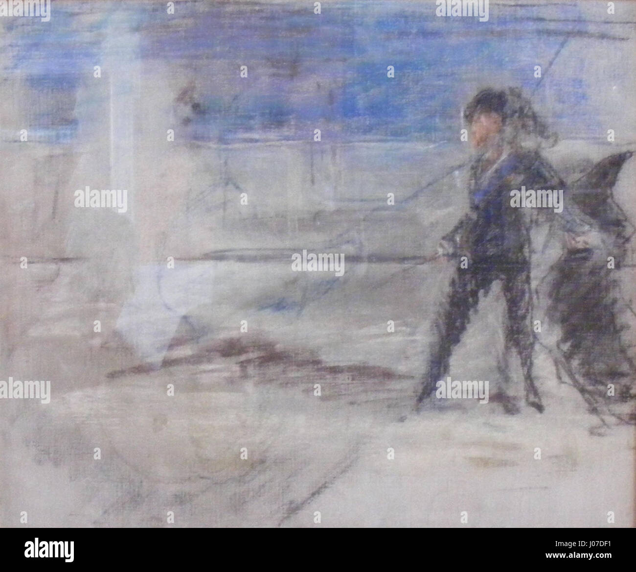 Édouard Manet's 'Hamlet et fantôme' presents a reinterpretation of ...