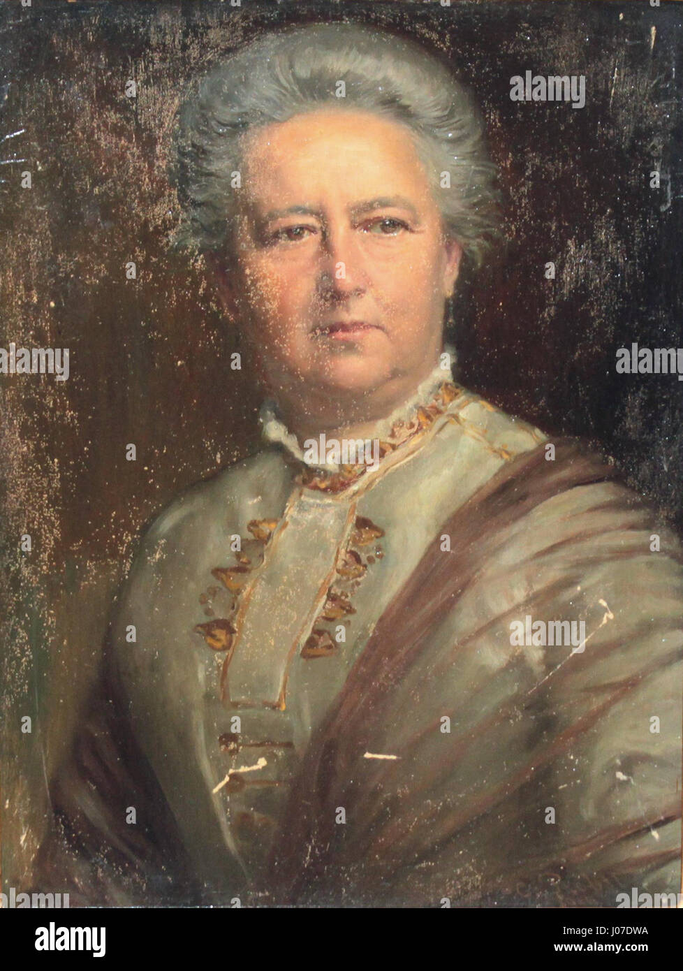 Carl Probst’s 'Bildnis Poldi Günther-Probst' (1916) is a portrait ...