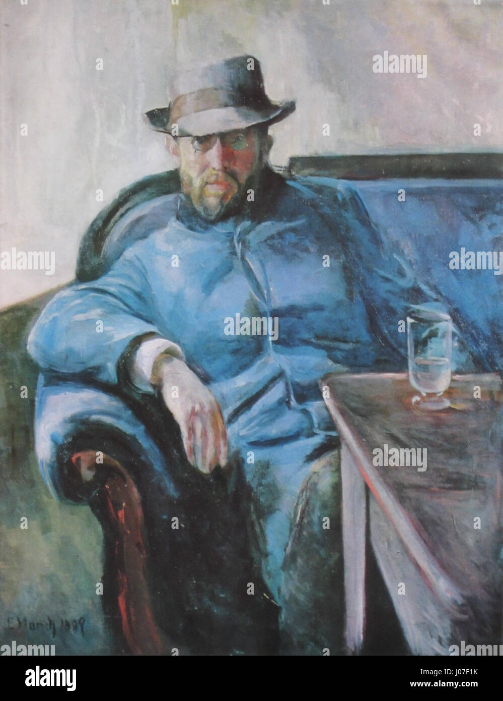 'Munch Bildnis Hans Jäger' by Edvard Munch is a portrait of the ...