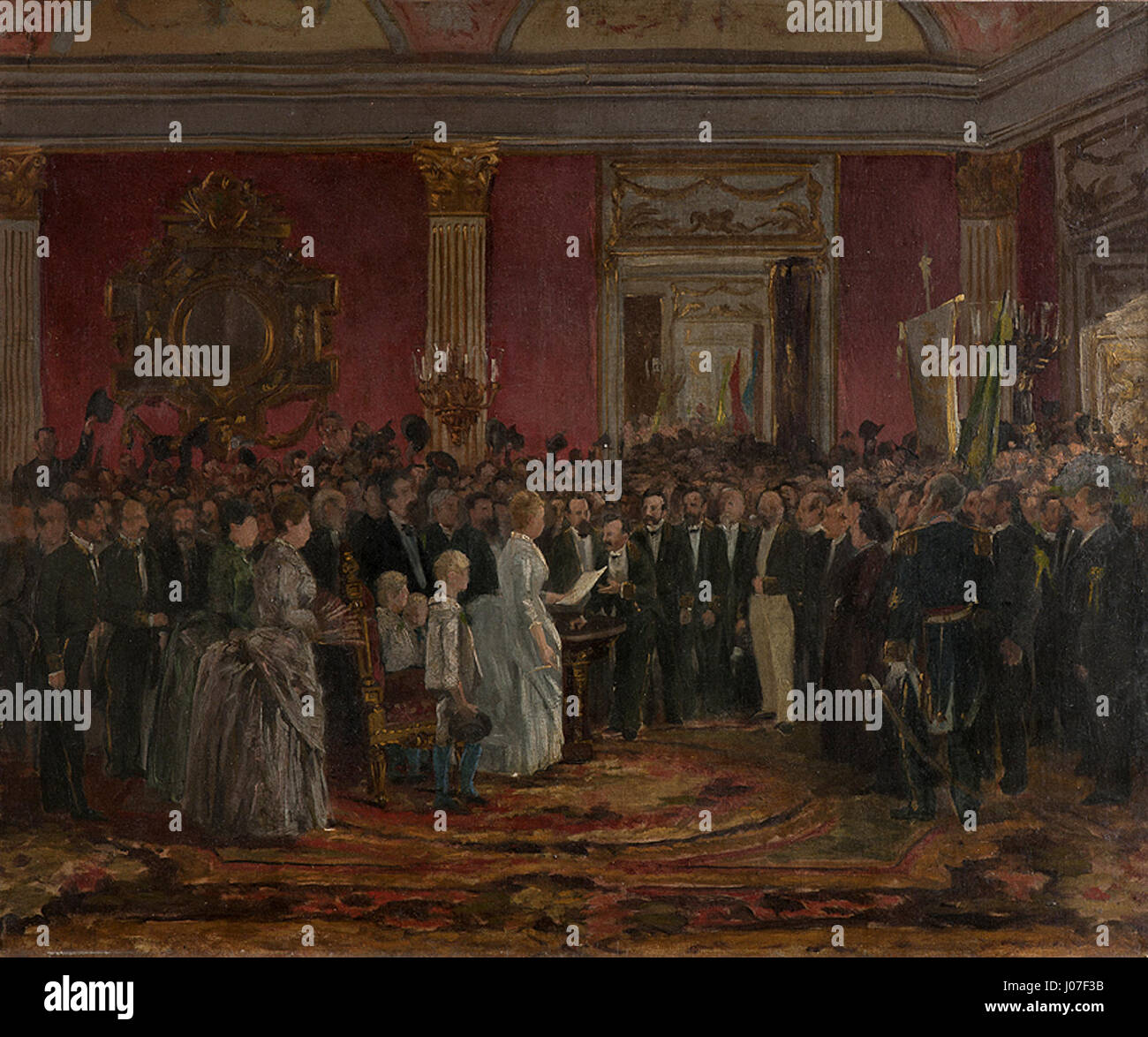 Victor Meirelles’ painting 'Abolição da Escravatura' depicts the ...