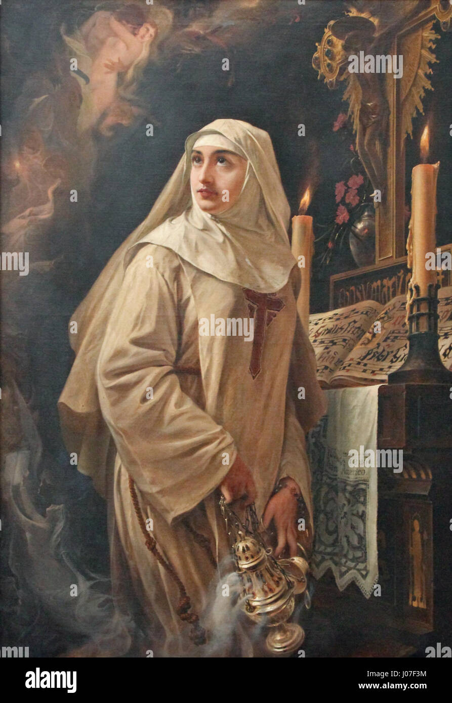 Pedro Américo's 'O Voto de Heloísa' (The Vow of Heloisa) captures a ...