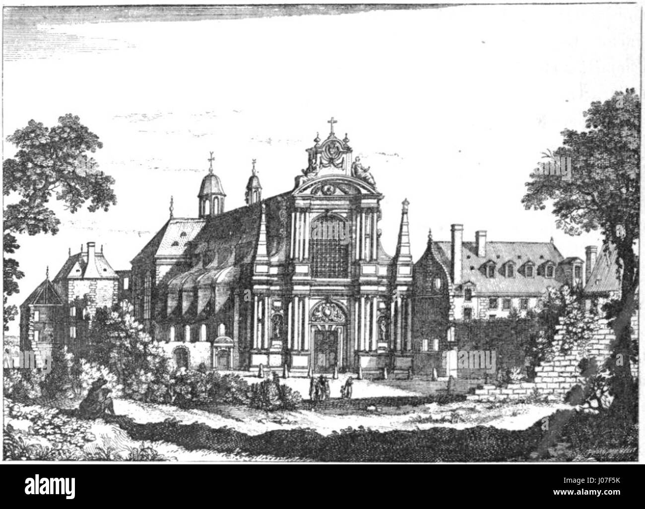 The Église du Couvent des Feuillants, located in Paris, was once home ...