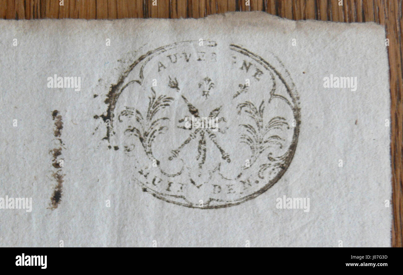 Papier timbre hi-res stock photography and images - Alamy