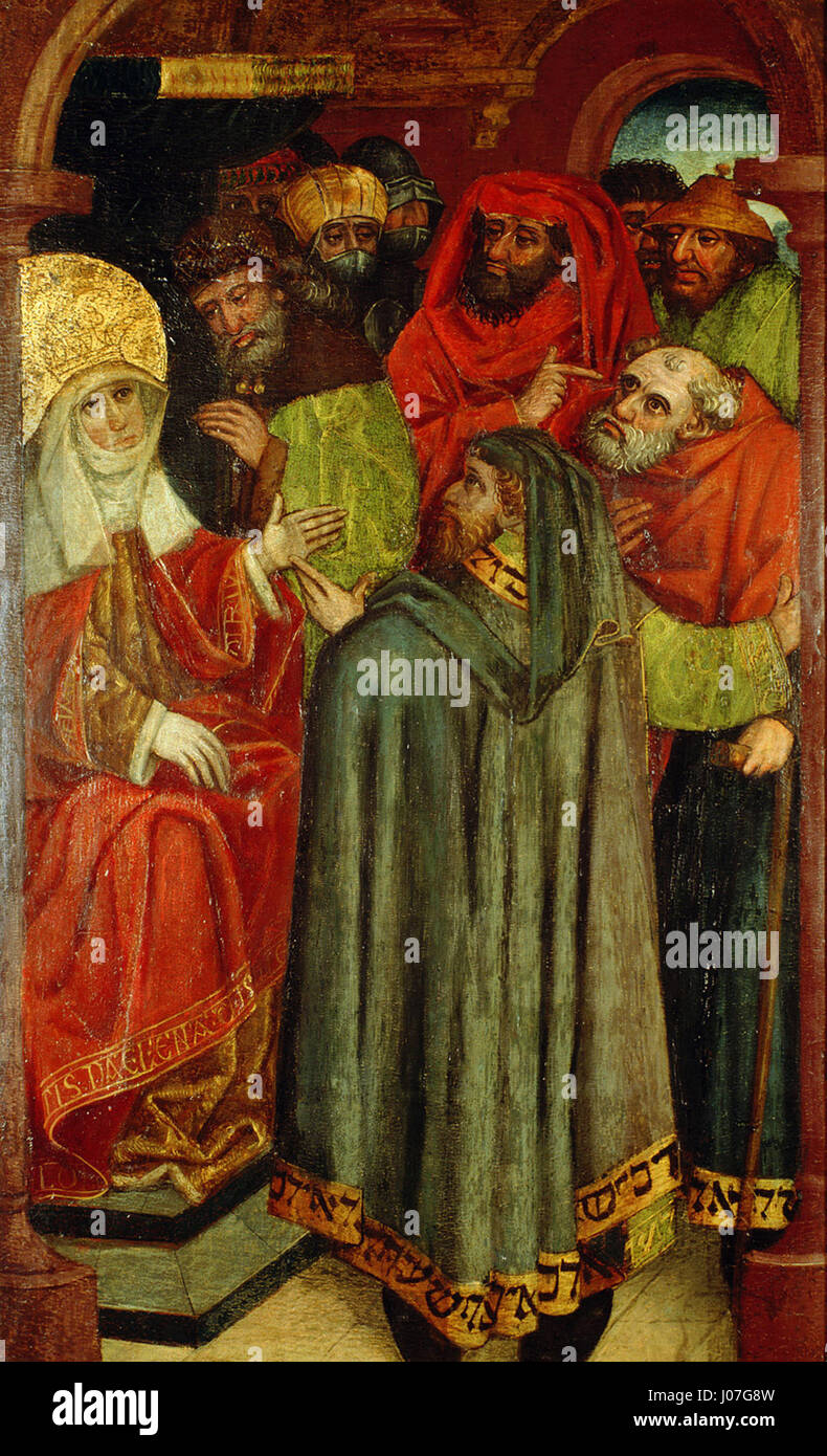 This artwork portrays Saint Helena, the mother of Emperor Constantine ...