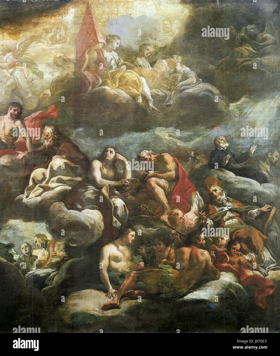 'Apoteose de São Nicola Lorenese' by Corrado Giaquinto depicts the ...