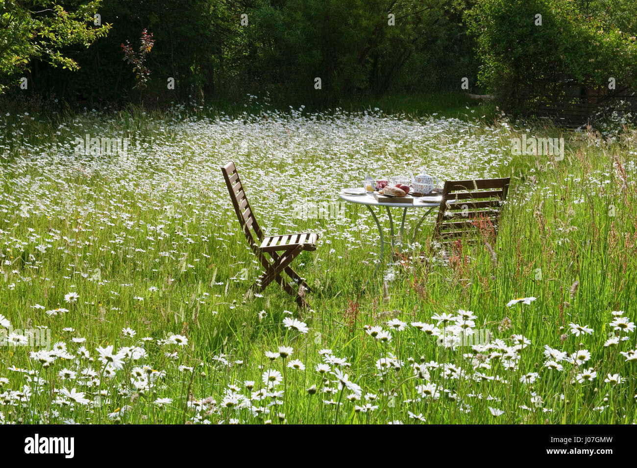 Full breakfast table hi-res stock photography and images - Alamy