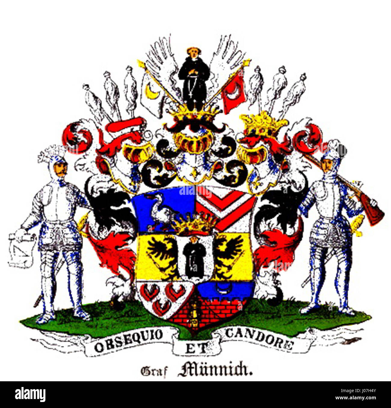 The Männich COA (Coat of Arms) is an heraldic symbol representing the ...
