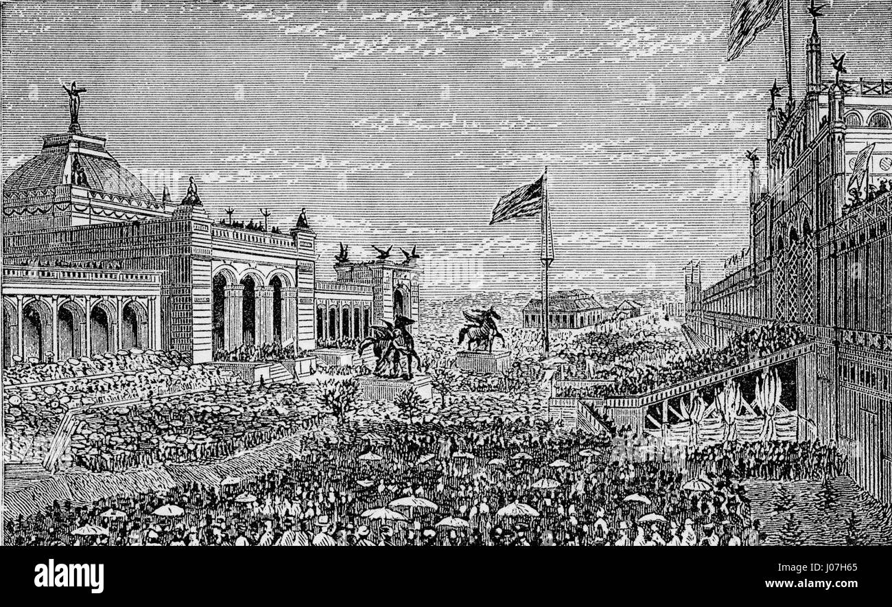 The Centennial Exhibition, held in 1876 in Philadelphia, was the first ...