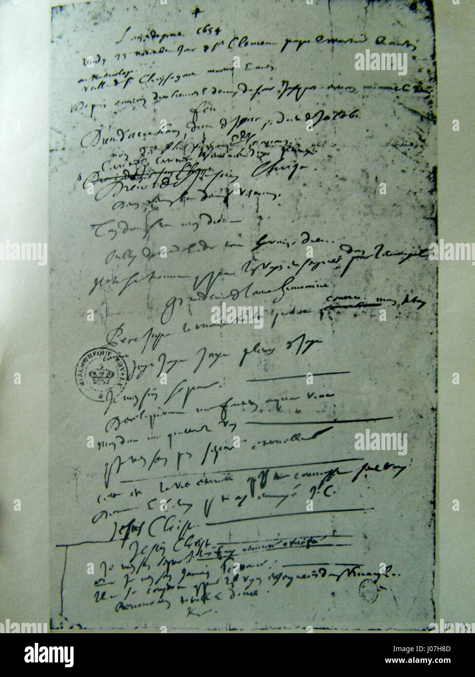 Pascal's Memorial commemorates Blaise Pascal, the French mathematician ...