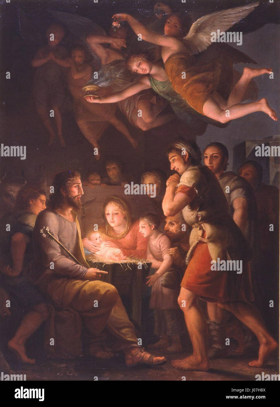 'Naixement del nen Jesús' (The Birth of Jesus) by Flaugier is a ...