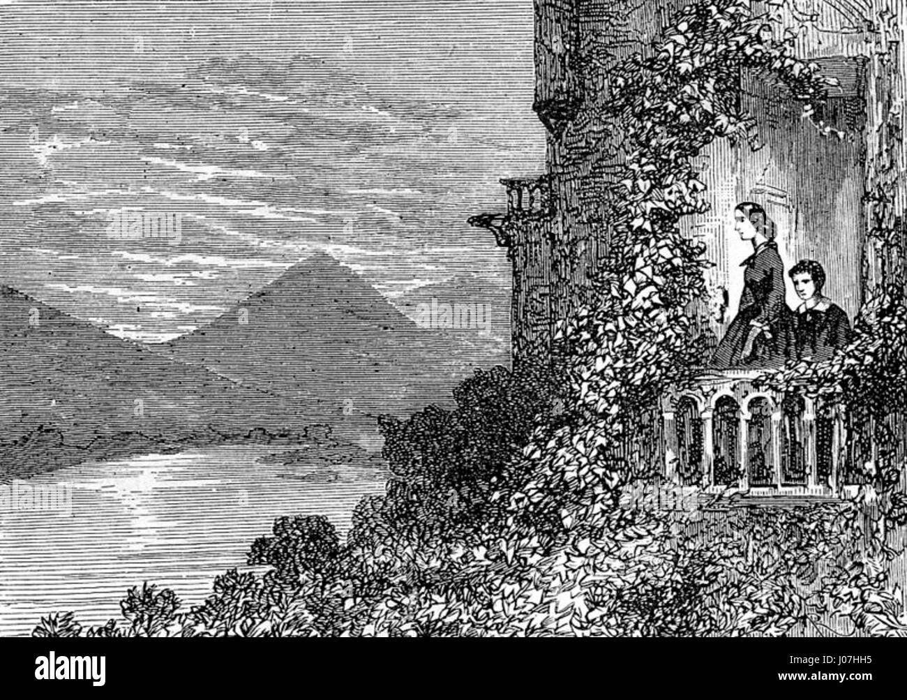 'The Children of Captain Grant' by Édouard Riou depicts an adventurous ...