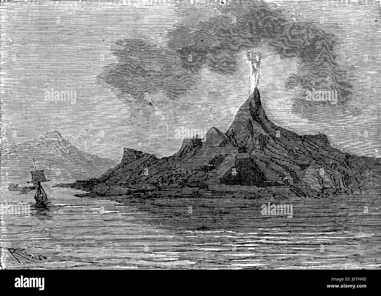 Édouard Riou's illustration, 'The Children of Captain Grant,' is part ...