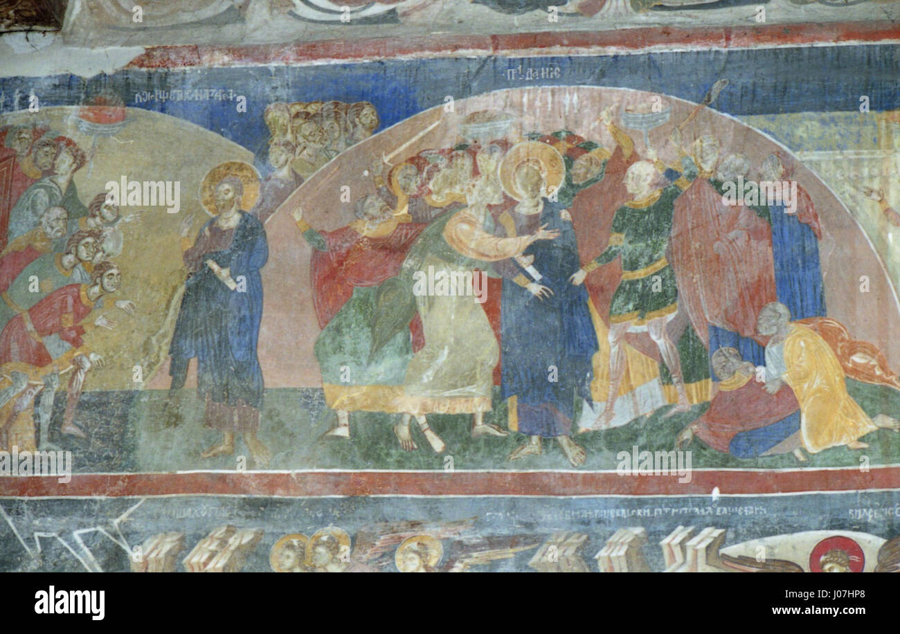 The paintings in St. Demetrius Church in Markova Susica are known for ...