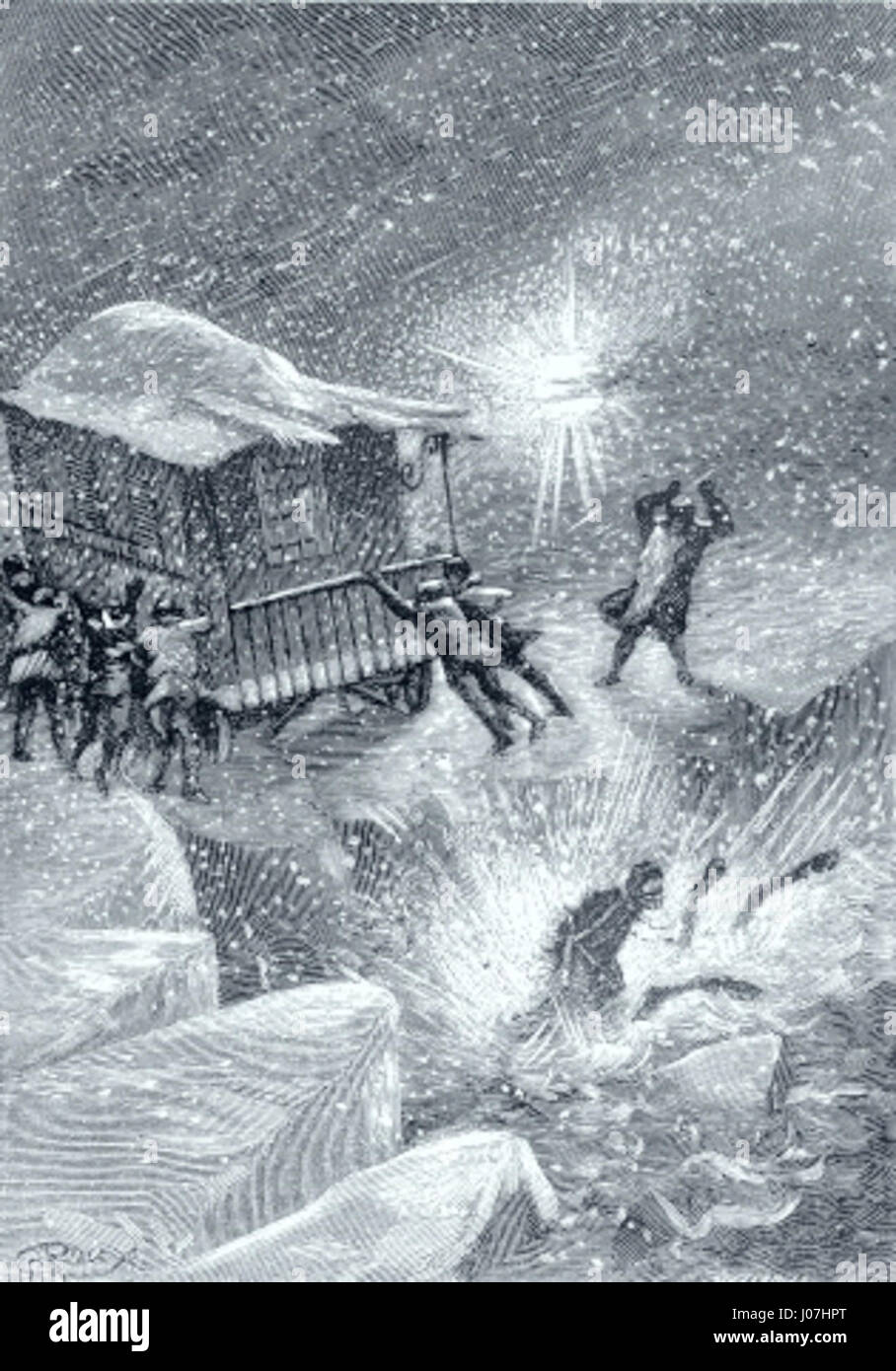 *César Cascabel*, illustrated by George Roux in 1852, is a depiction ...