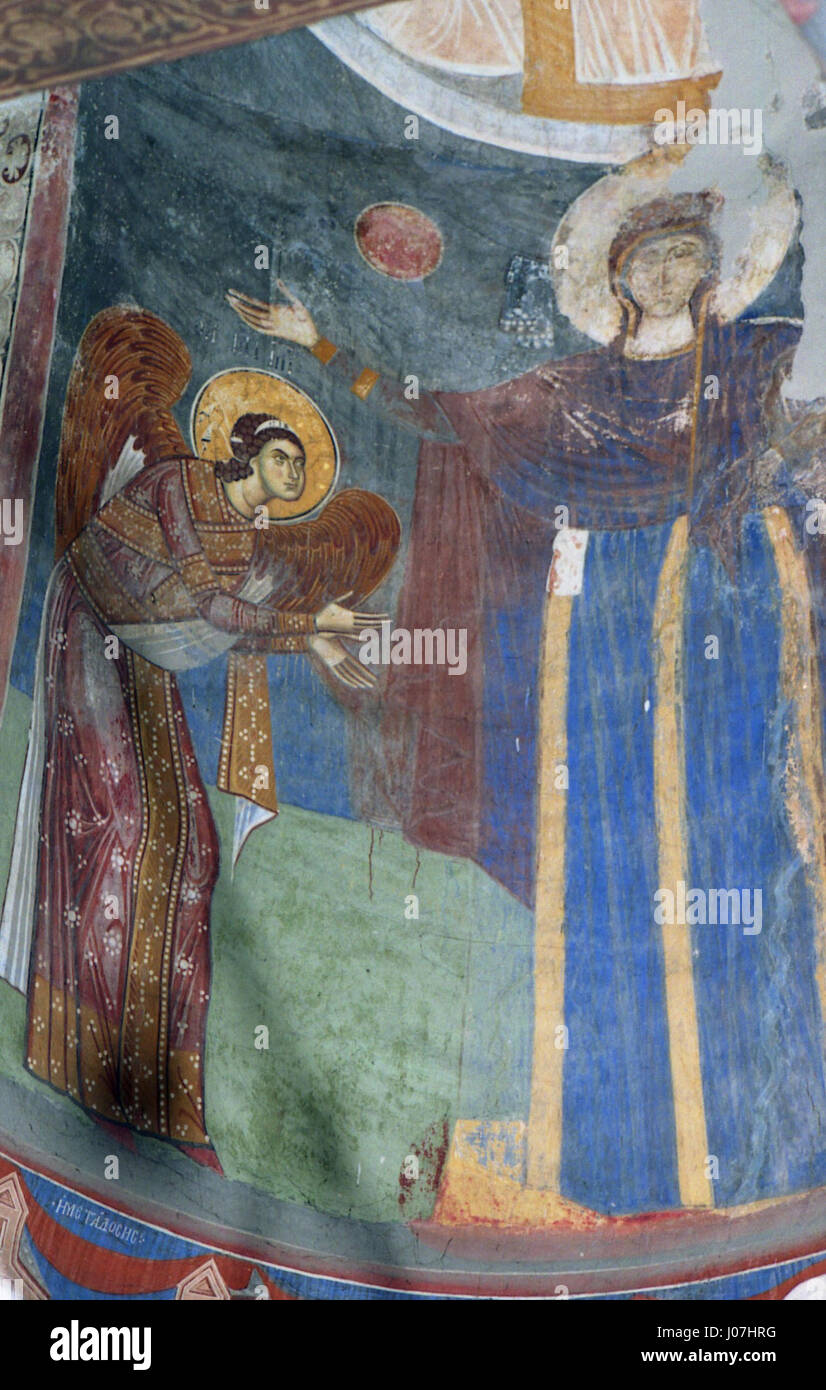 The paintings in St. Demetrius Church in Markova Susica are significant ...