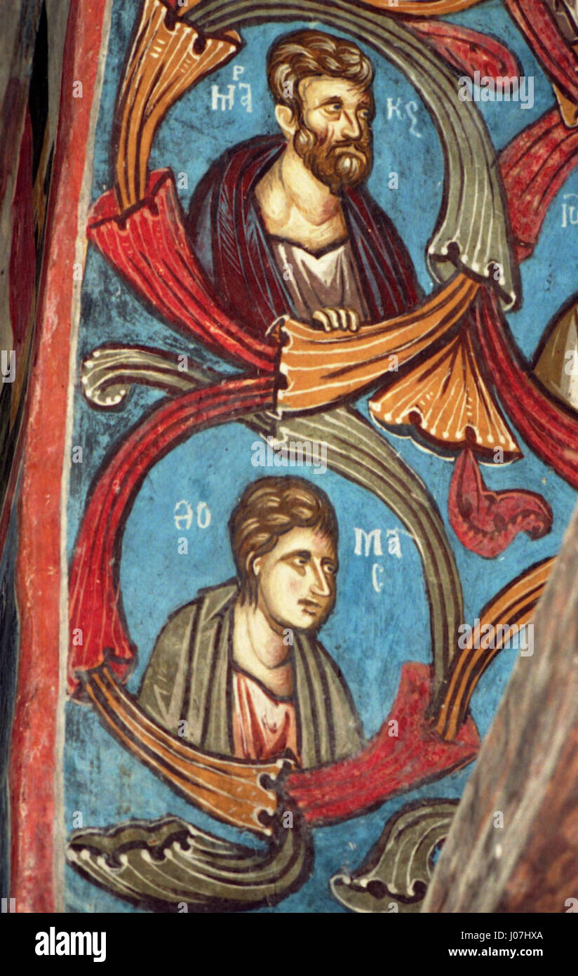 The paintings in St. Demetrius Church, located in Markova Susica, are ...