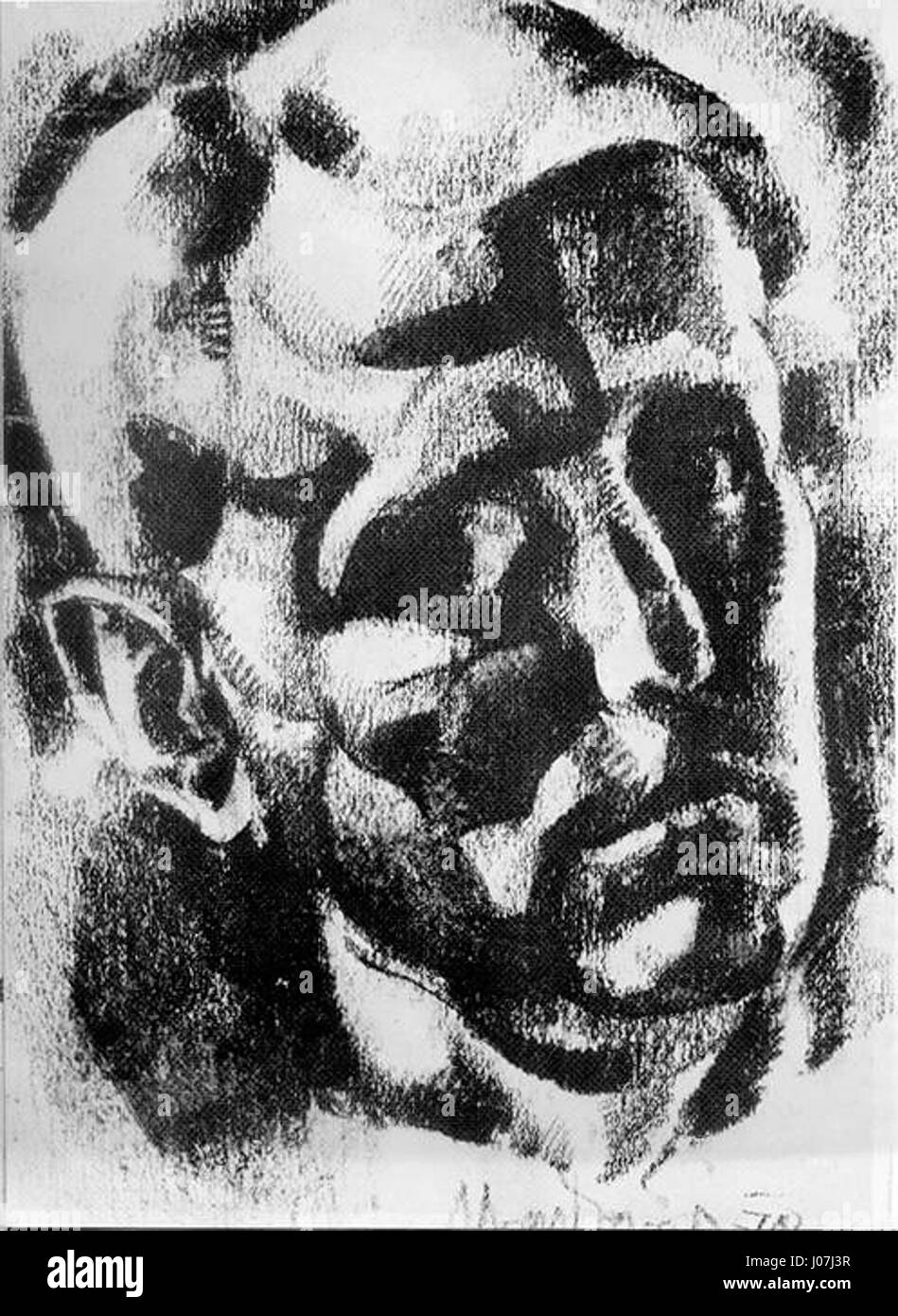 Aba-Novák’s Self-portrait from 1920 reflects the artist’s inner world ...
