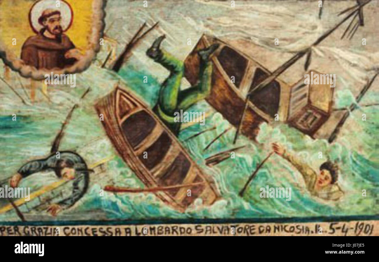 Autor desconhecido - Ex-voto, séc. XX Stock Photo - Alamy