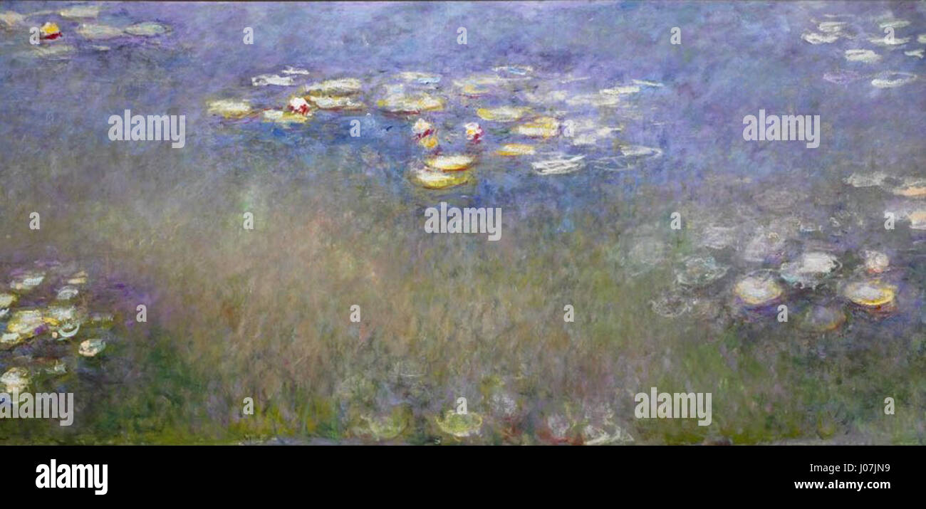 Monet water lillies museum hi-res stock photography and images - Alamy