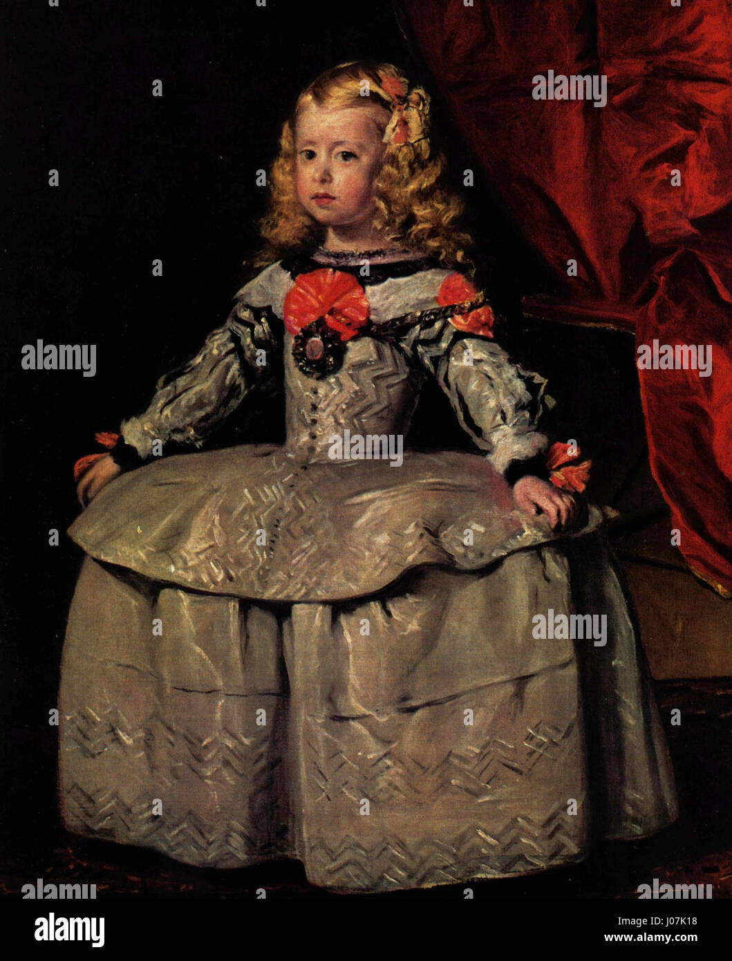This painting by Diego Velázquez represents his distinctive Baroque ...