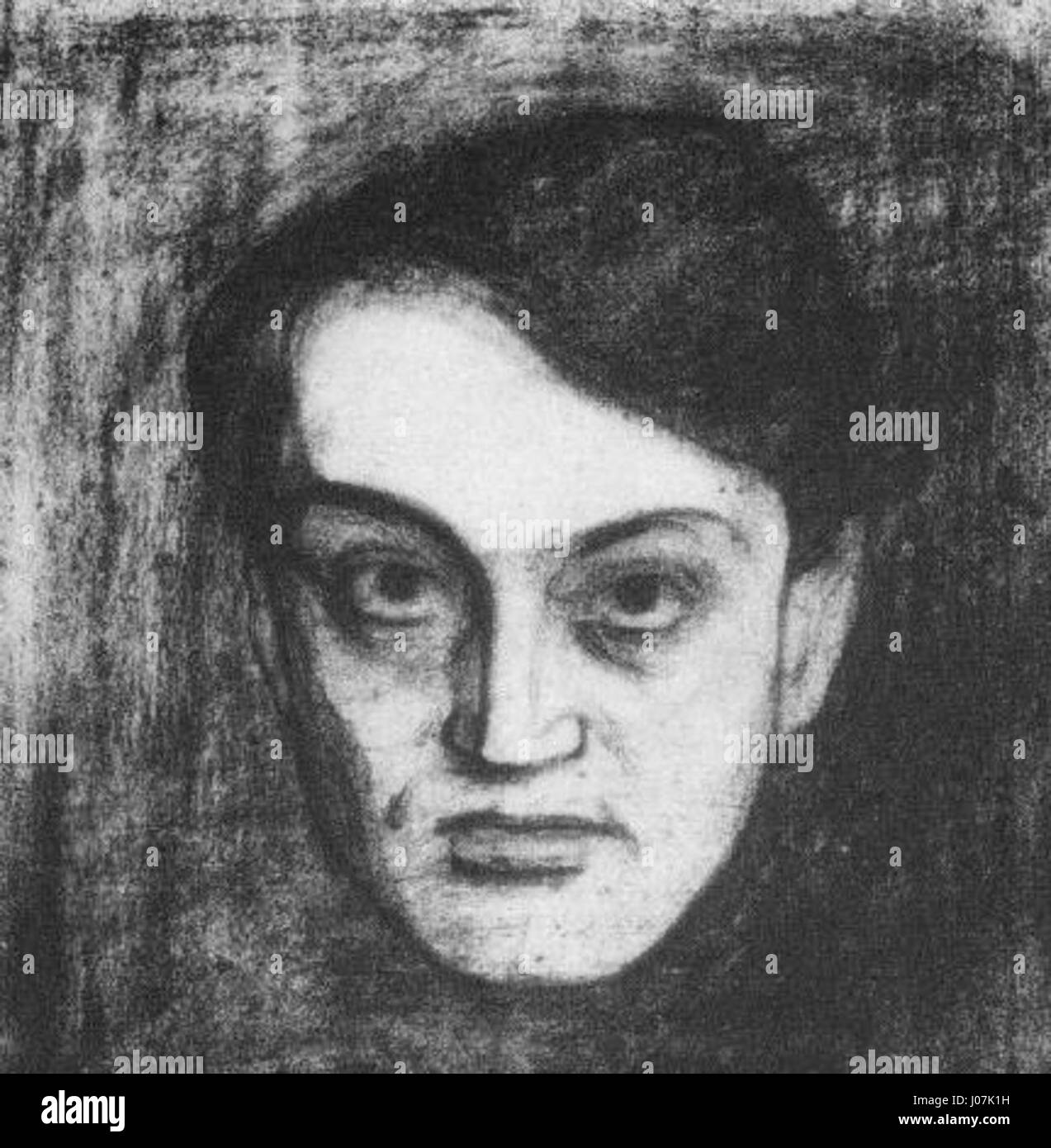 Dezső Czigány’s drawing of Hungarian poet Endre Ady captures the ...