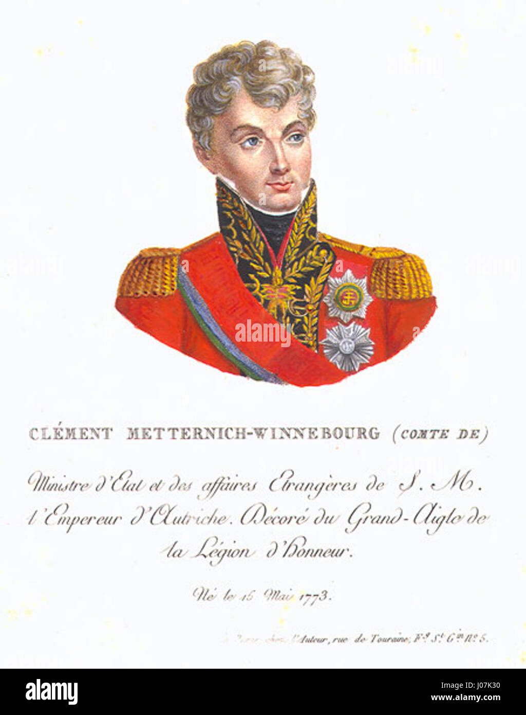 Clément Metternich-Winnebourg, Count of Metternich, was an important ...