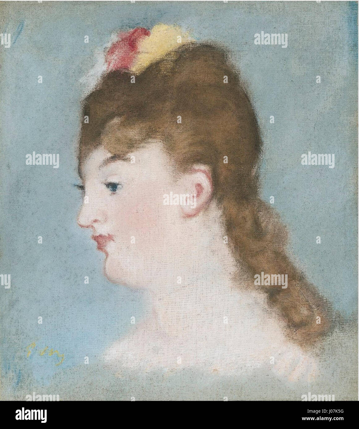 Edouard Manet’s ‘Mery Laurent’ depicts the portrait of a woman ...