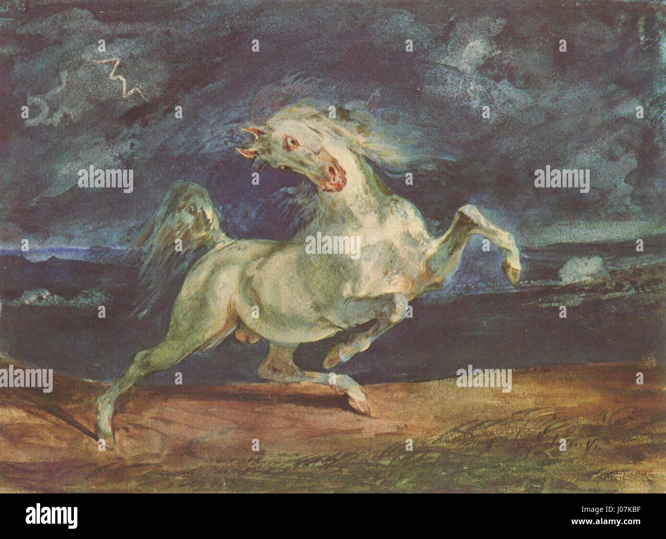 Eugène Delacroix, a pivotal figure in Romantic art, is known for his ...
