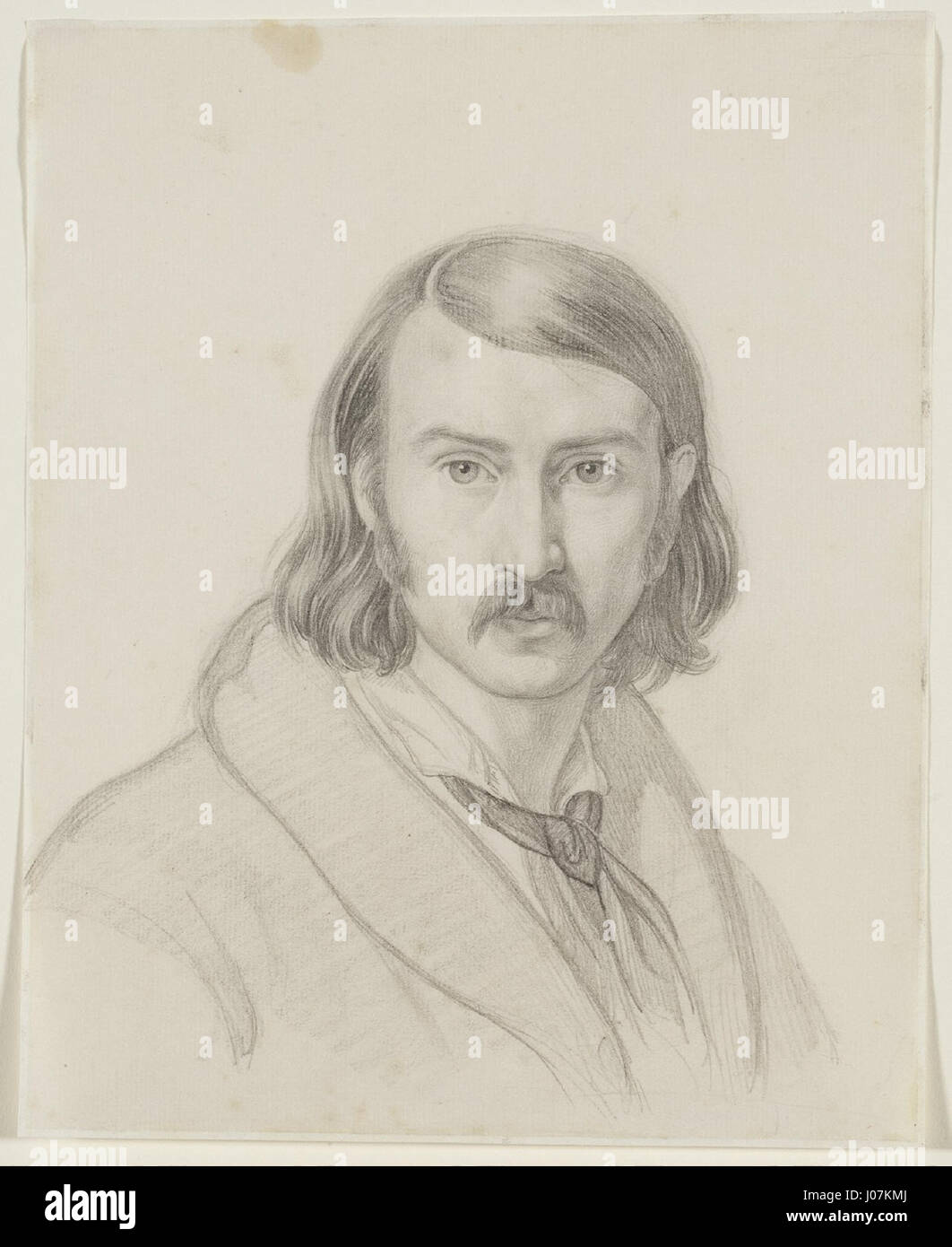 Friedrich Preller d.Ä. - Selbstportät Stock Photo - Alamy