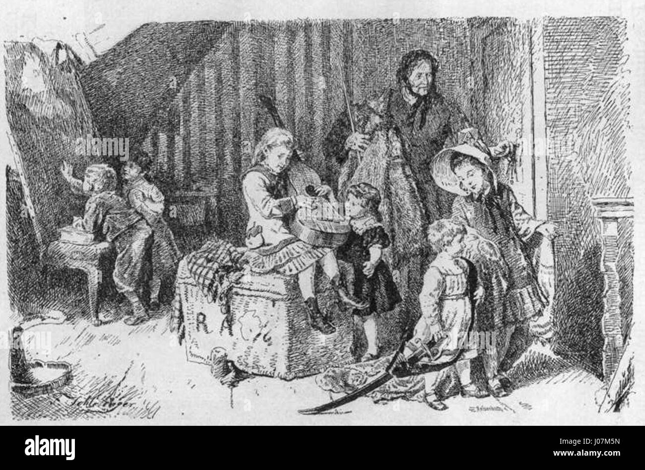 Famous historical palace in Black and White Stock Photos & Images - Alamy