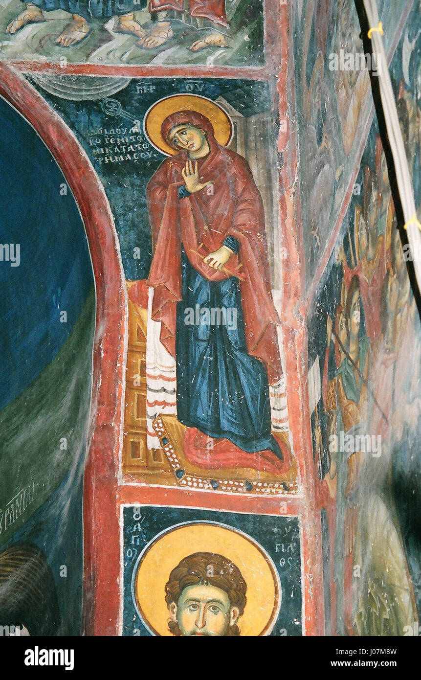 The frescoes from St. Nicholas of Varos, painted in 1750, are a notable ...