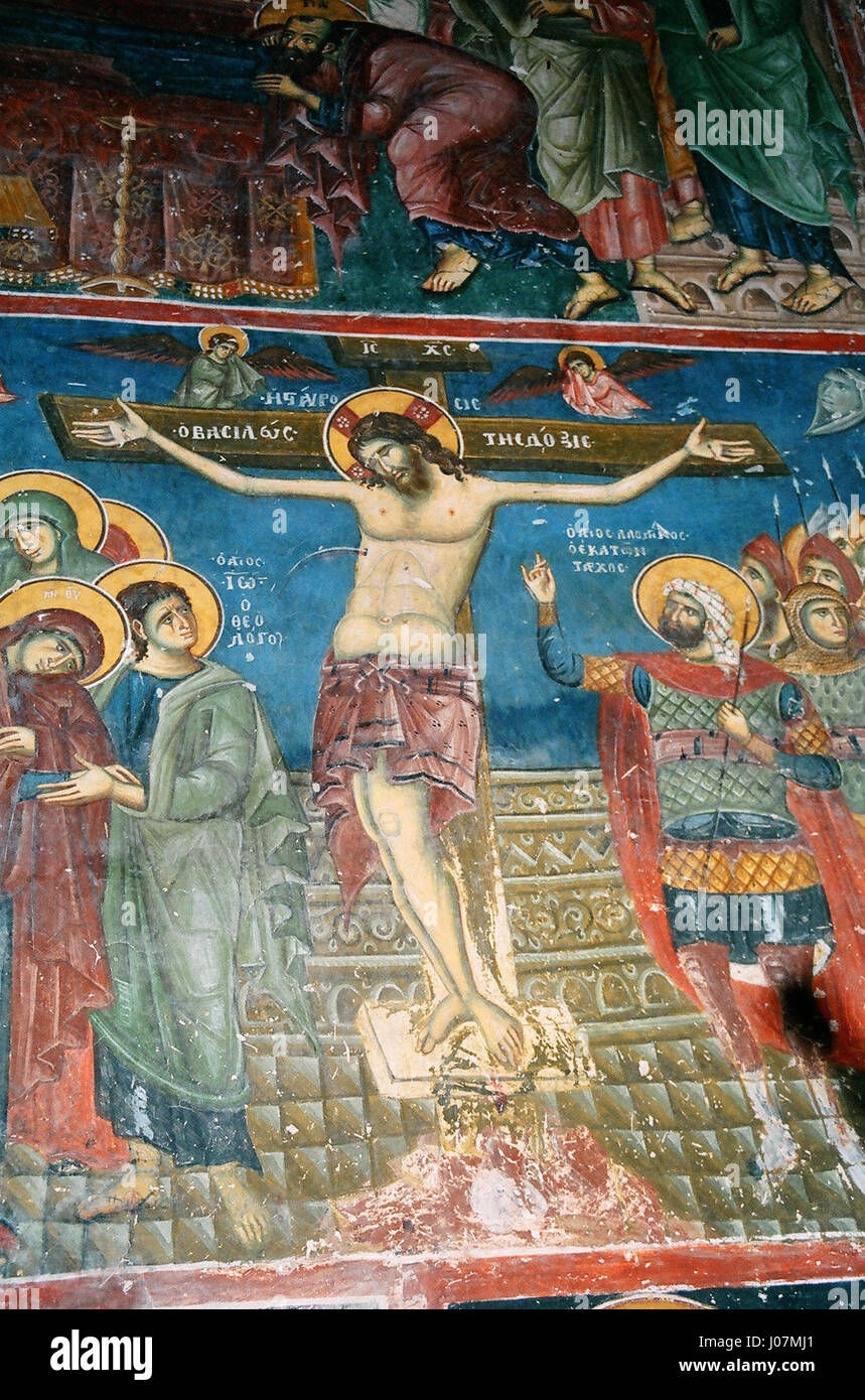 The frescoes from St. Nicholas of Varos are significant examples of ...