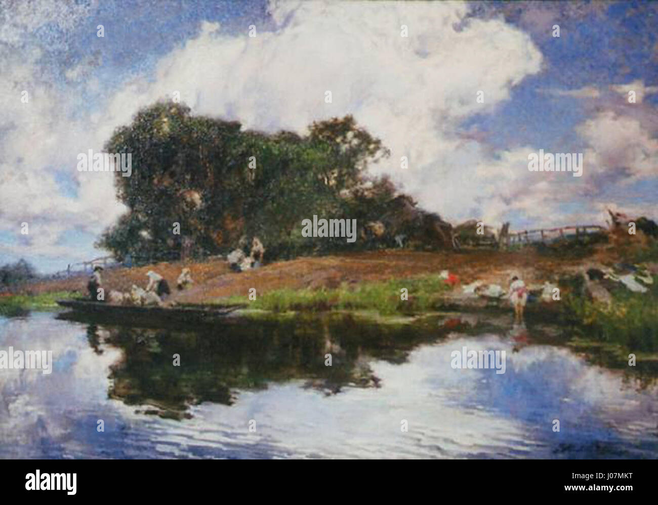 *La mañana* (The Morning) by Spanish artist Francisco Pradilla y Ortiz ...