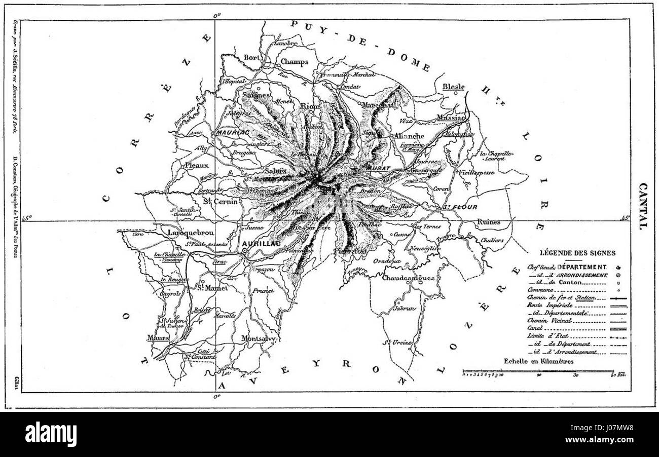 An illustrated map from 'Géographie illustrée de la France et de ses ...