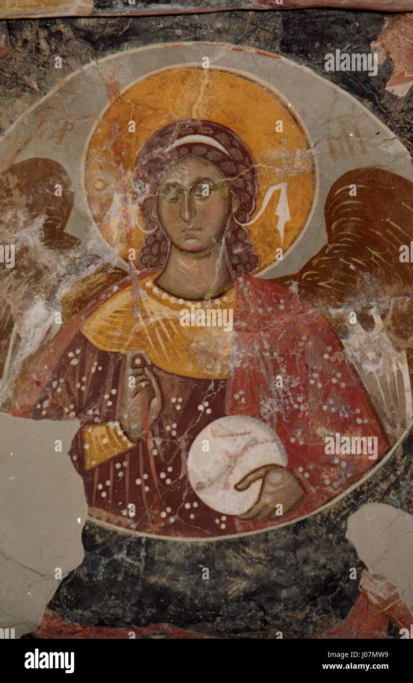 This collection of paintings from St. Demetrius Church in Markova ...