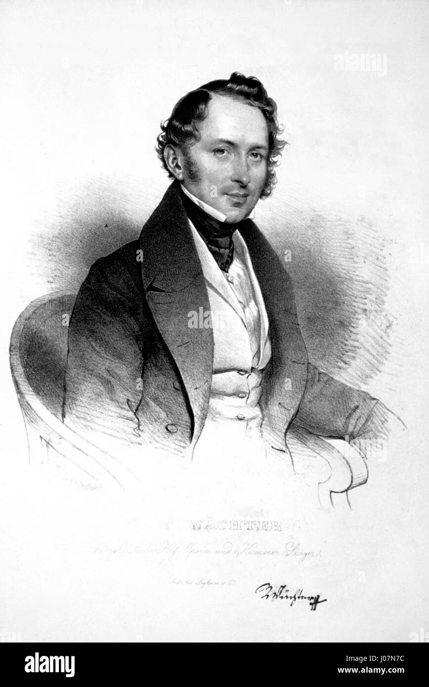 Johann Michael Wächter’s lithograph represents the artist’s mastery in ...