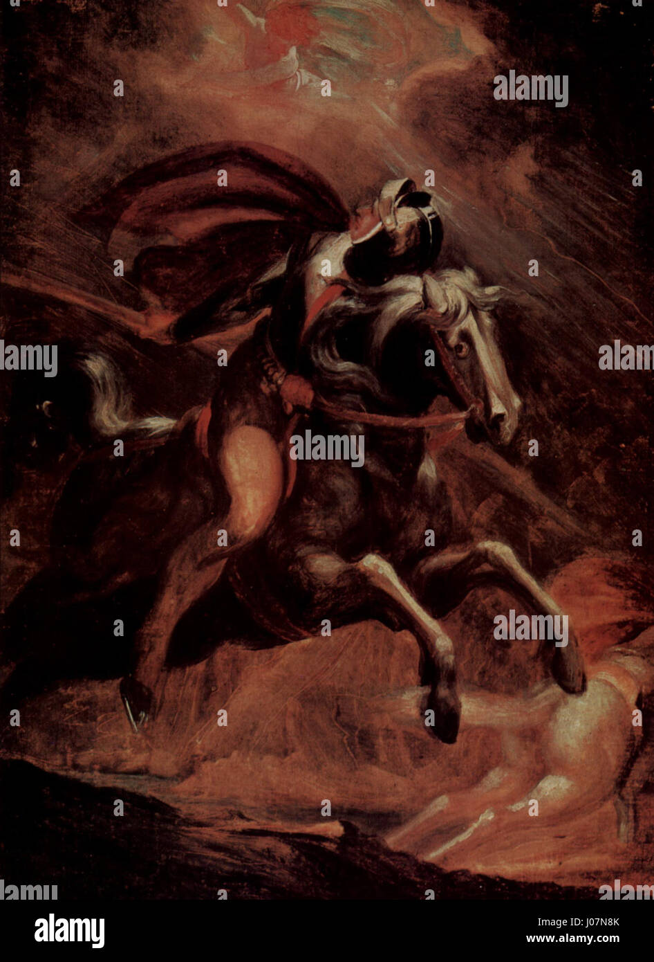 This is an artwork by Swiss painter Johann Heinrich Füssli, also known ...