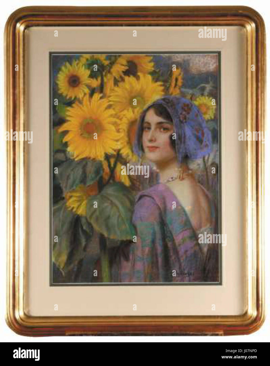 ‘Jan BAKOWSKI’ is a portrait of the Polish artist Jan Bakowski. The ...