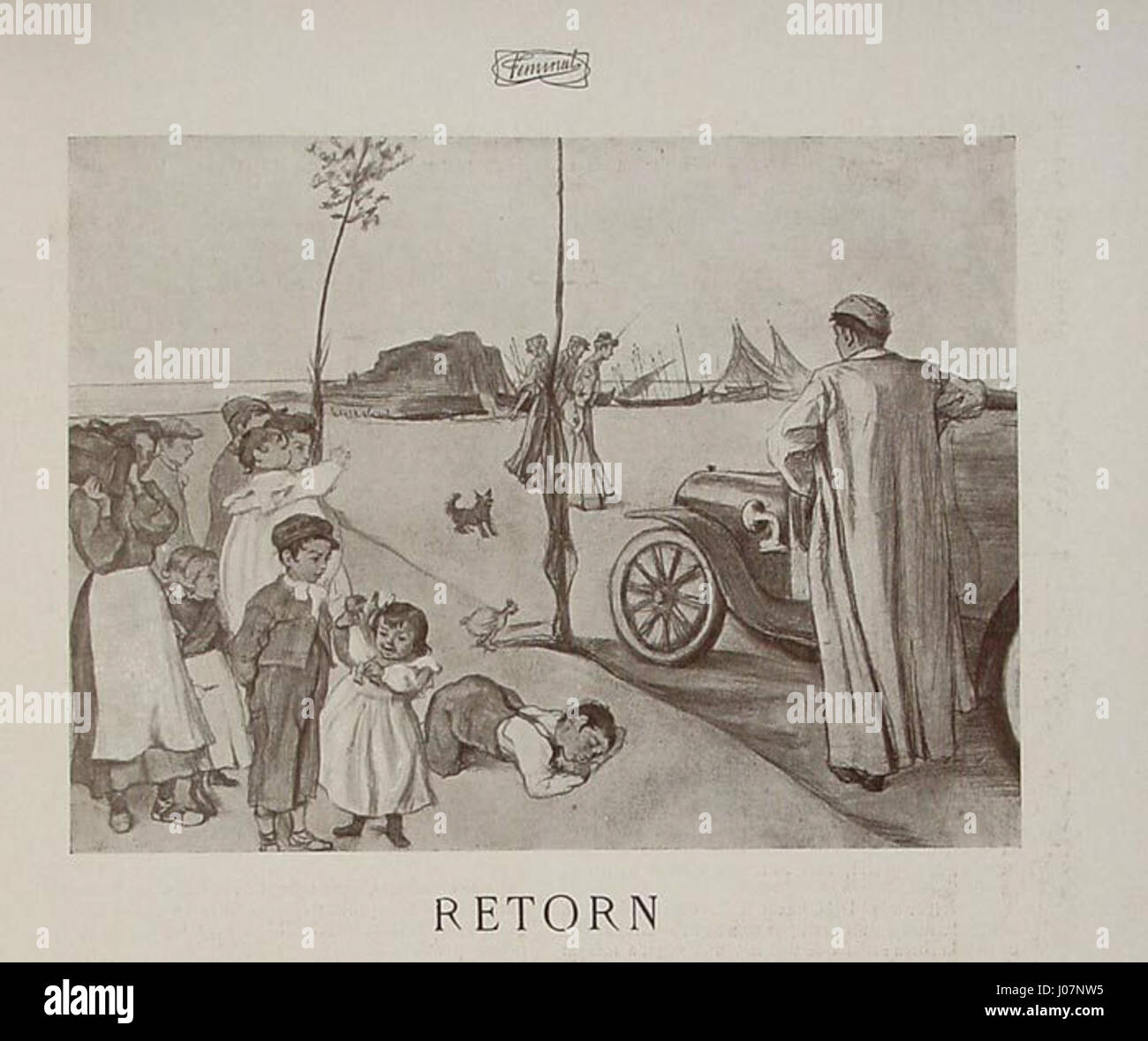 The illustration by Lluïsa Vidal in 'Feminal, n. 17' depicts a female ...