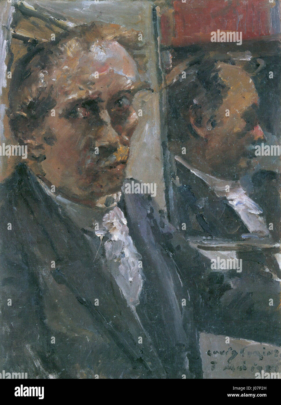 Lovis Corinth's 'Letztes Selbstporträt' (Last Self-Portrait) from 1925 ...