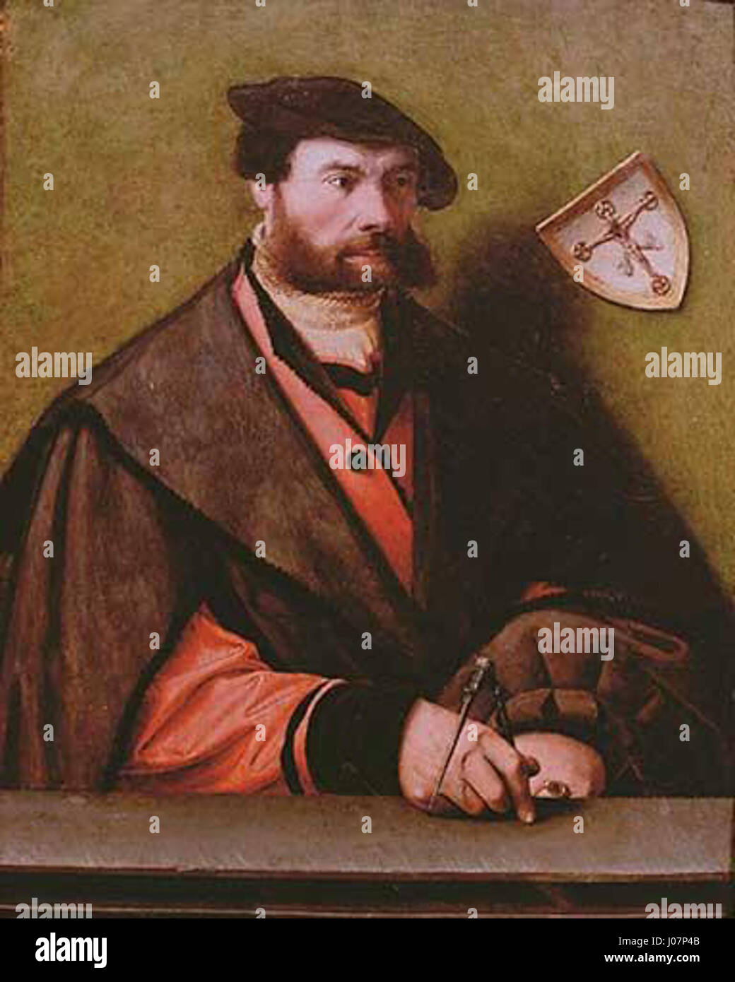 Ludger tom Ring’s 'Selbstbildnis' (Self-portrait) captures the artist’s ...