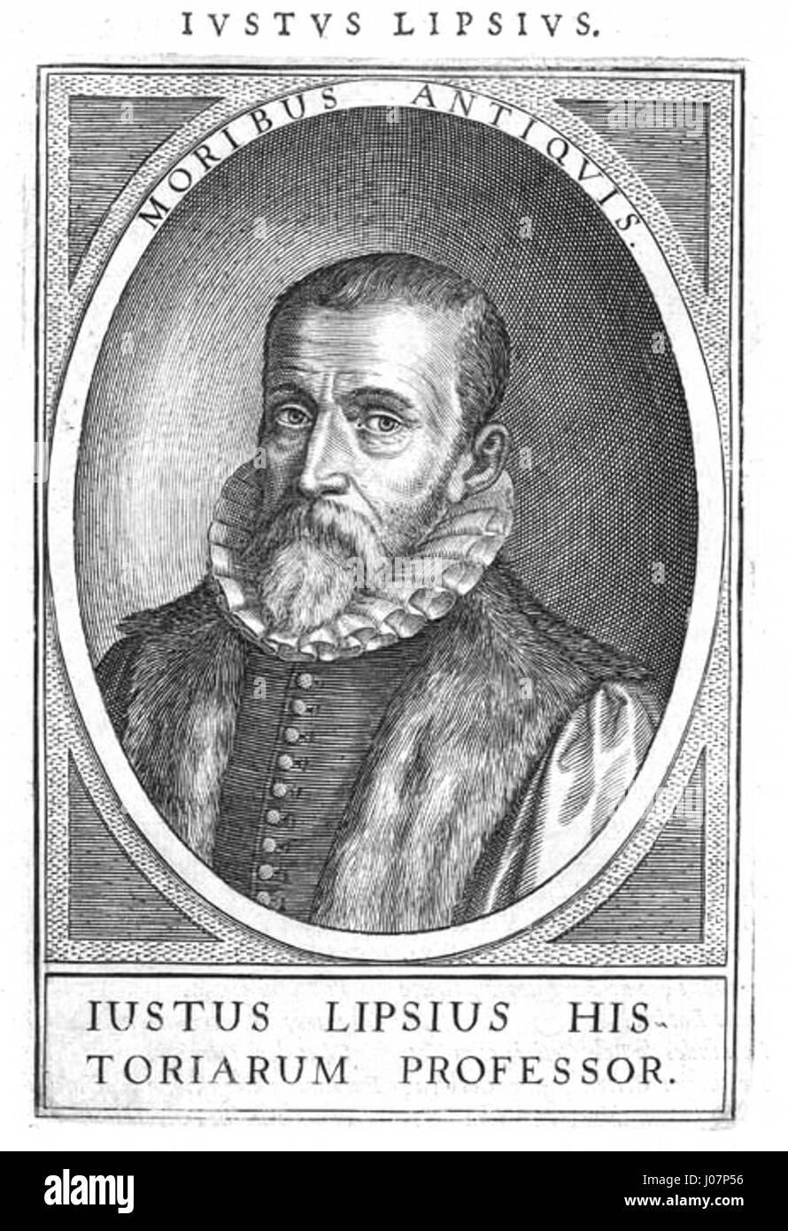 Justus Lipsius (1547–1606) was a Flemish humanist scholar, philosopher ...