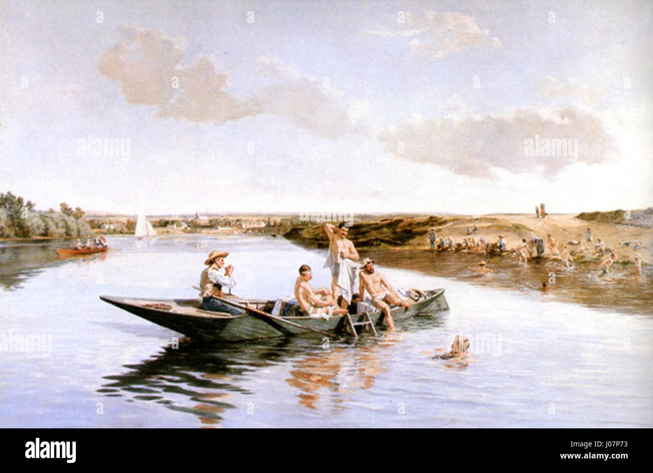 'L'été' by Charles Meissonier is a painting that captures the essence ...