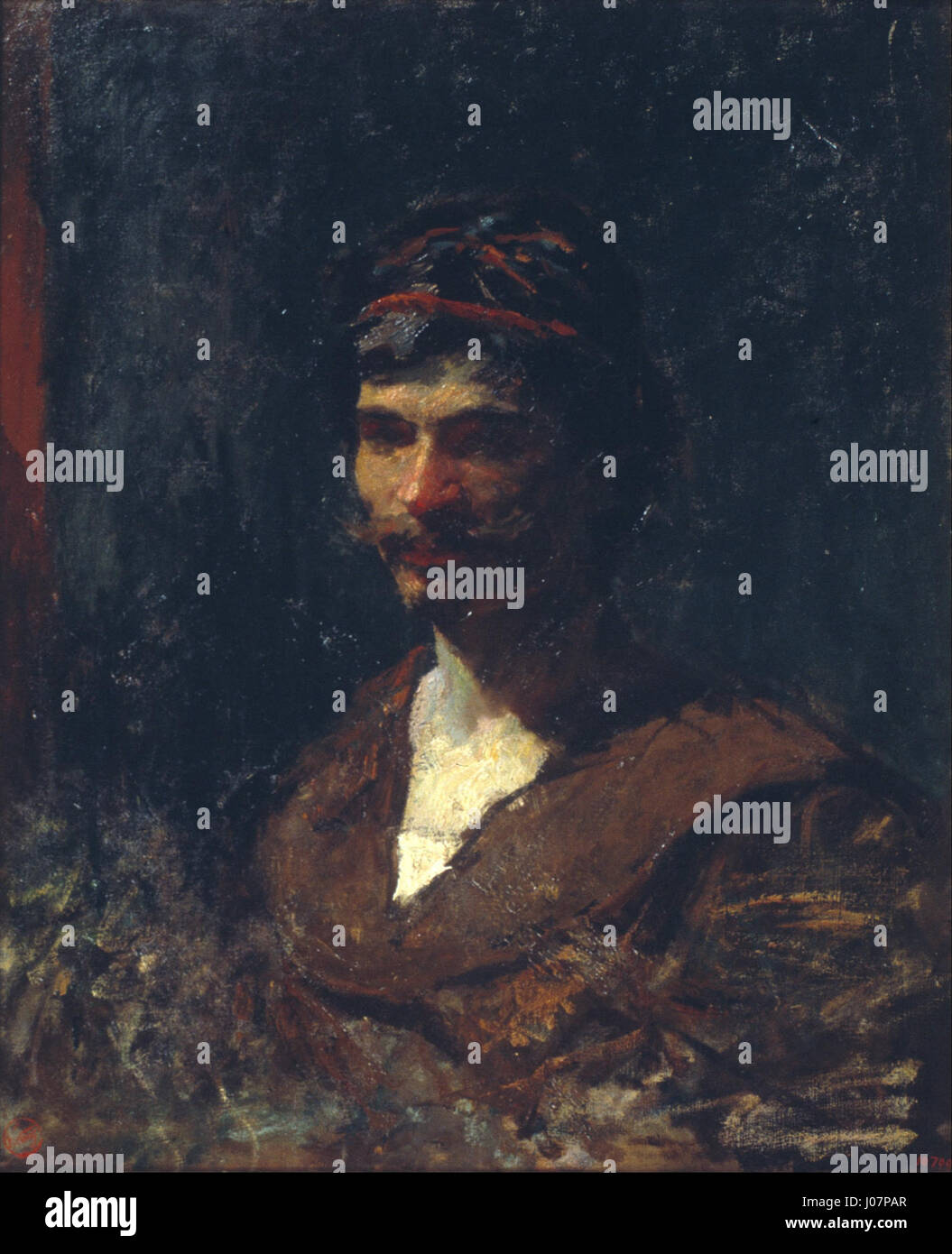 Marià Fortuny’s 'Bust of a Man. Allegory of Bacchus' is a sculptural ...