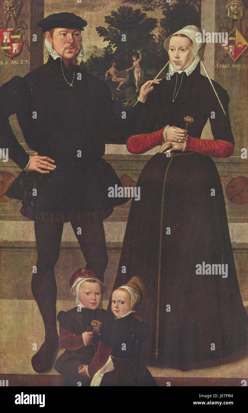The Master of the Antwerp Family Portraits was an anonymous artist from ...
