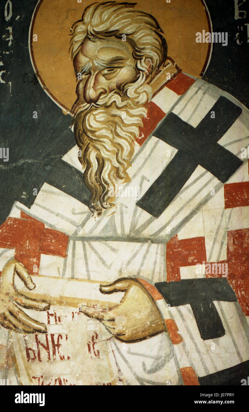 This series of paintings in St. Demetrius Church in Markova Susica ...