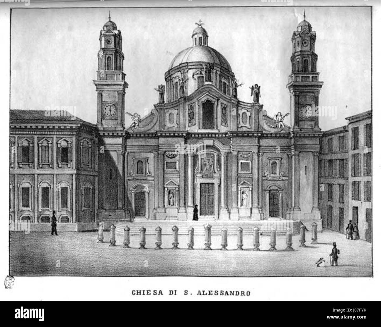 1800s italy painting Black and White Stock Photos & Images - Alamy