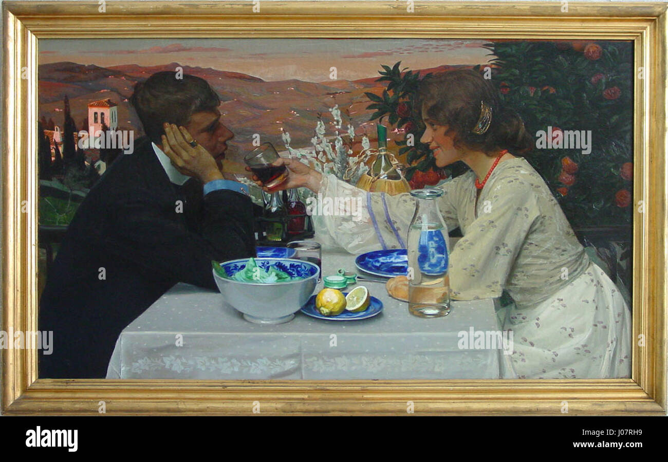 'Primavera' by Harald Slott-Møller captures the essence of spring ...